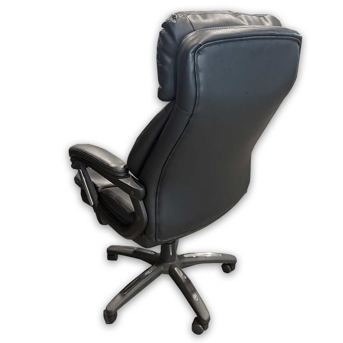 Used Star High-Back Vinyl Executive Conference Chair | Office Furniture ...