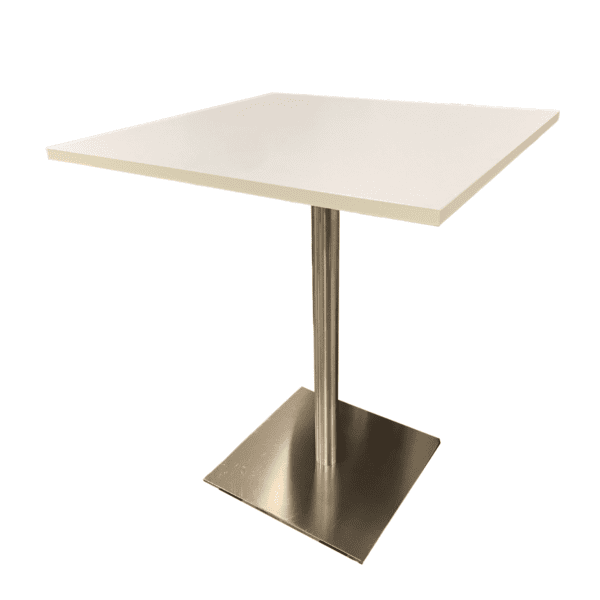 Used 36"W Corporate Walnut Square Laminated Break-Room Table | Office ...