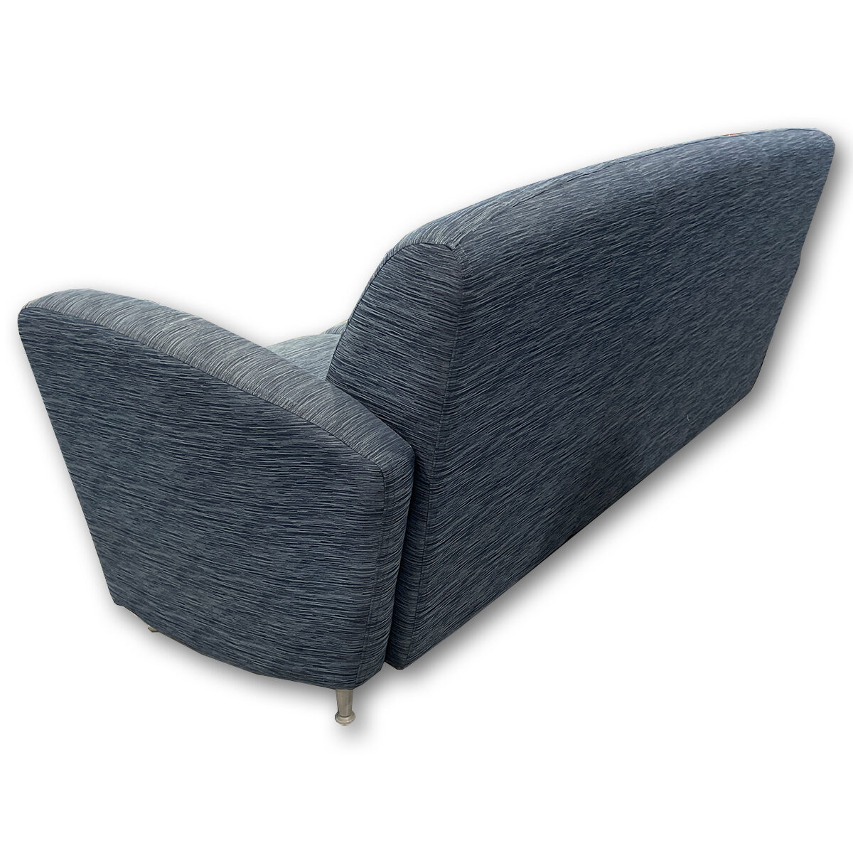 Used 78" 3-Seat Sofa In Blue Upholstery | Office Furniture Plus | Texas ...